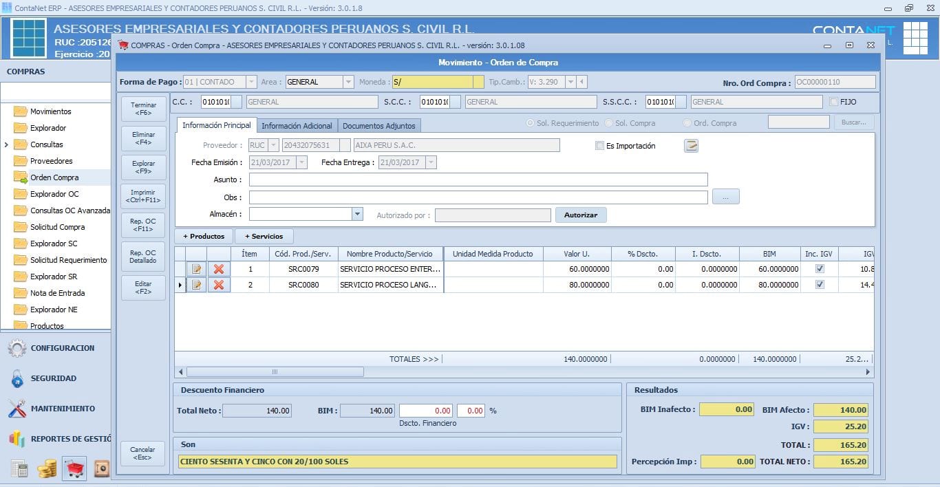 CONTA PERU - Asesores Empresariales y Contadores Peruanos